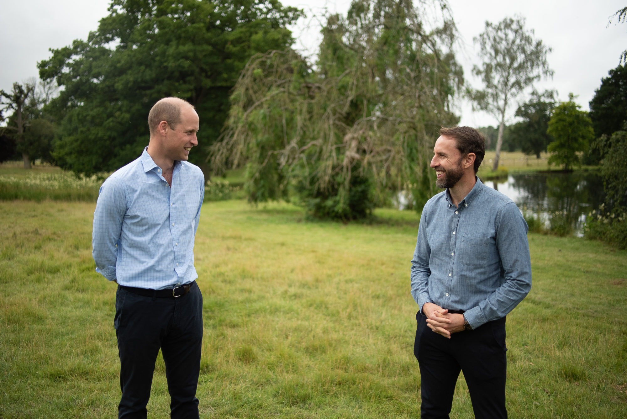 Gareth Southgate and The Duke talk mental health as part of the Heads ...
